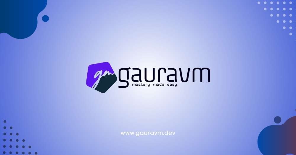 Gaurav Malviya - .NET Development, Simplified - GauravM - Home